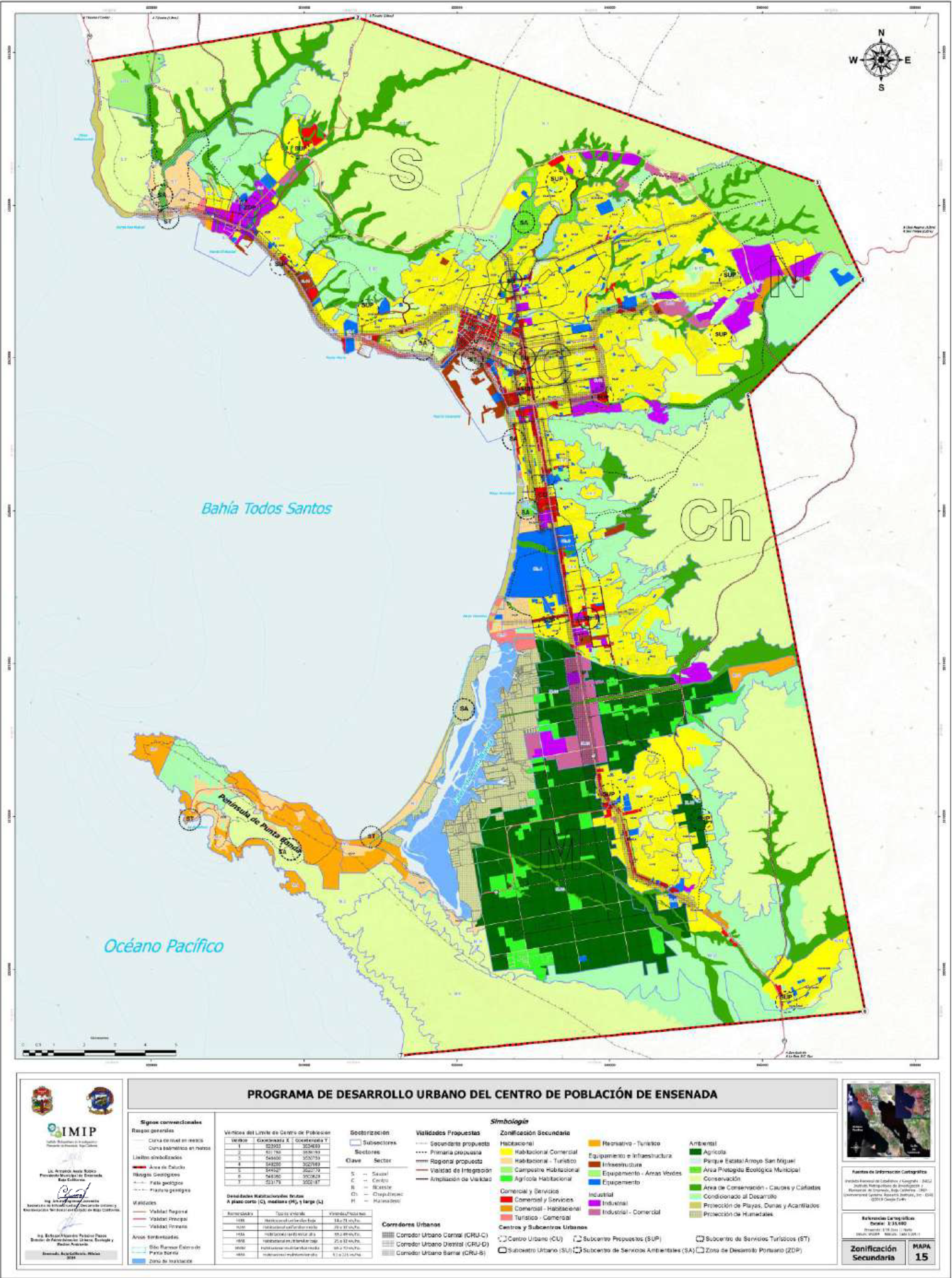 IP aprueba publicación del Plan de Desarrollo Urbano y Centro de Población de Ensenada (PDUCP ...